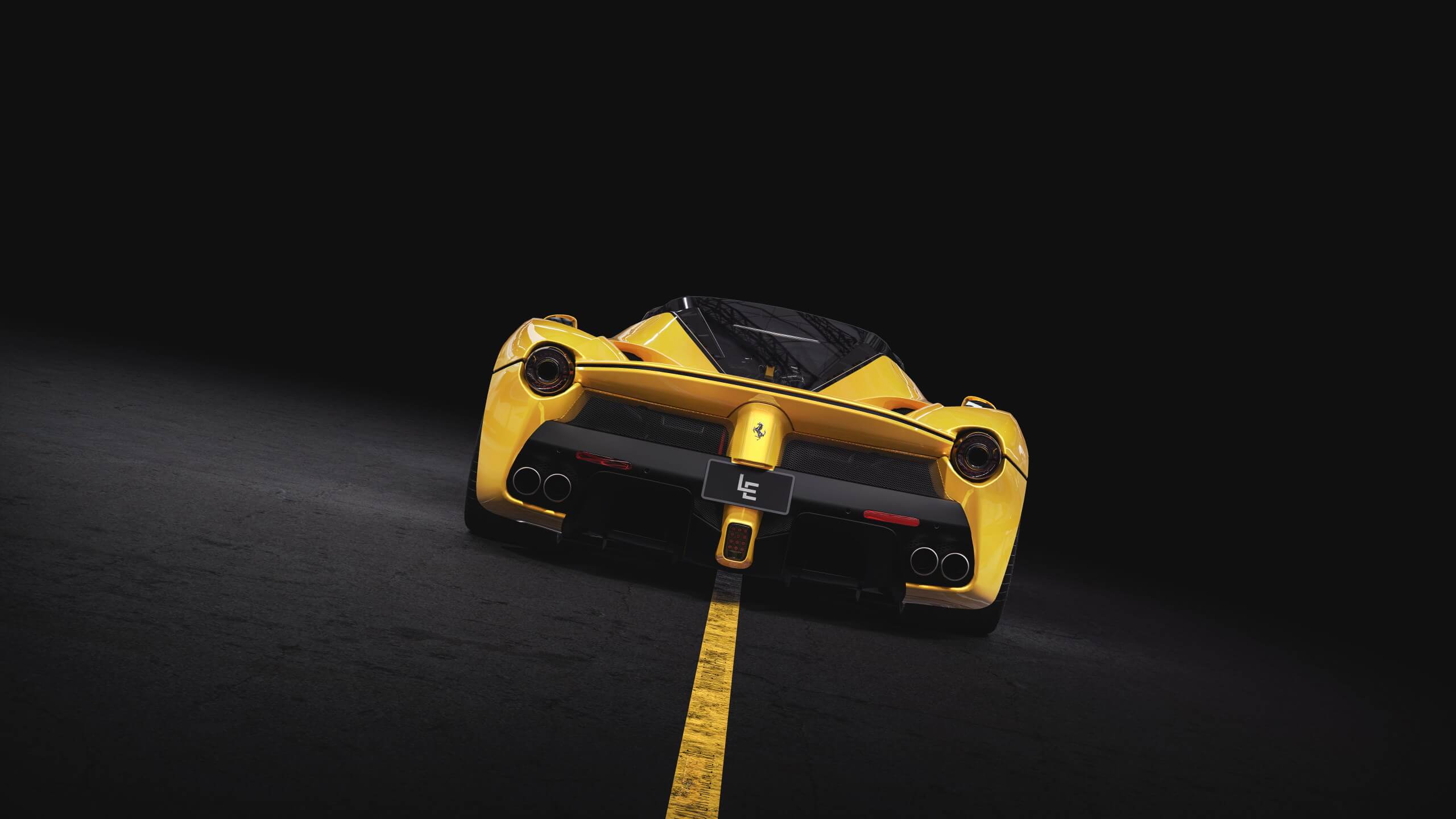Ferrari LaFerrari Aperta - yellow - In Stock