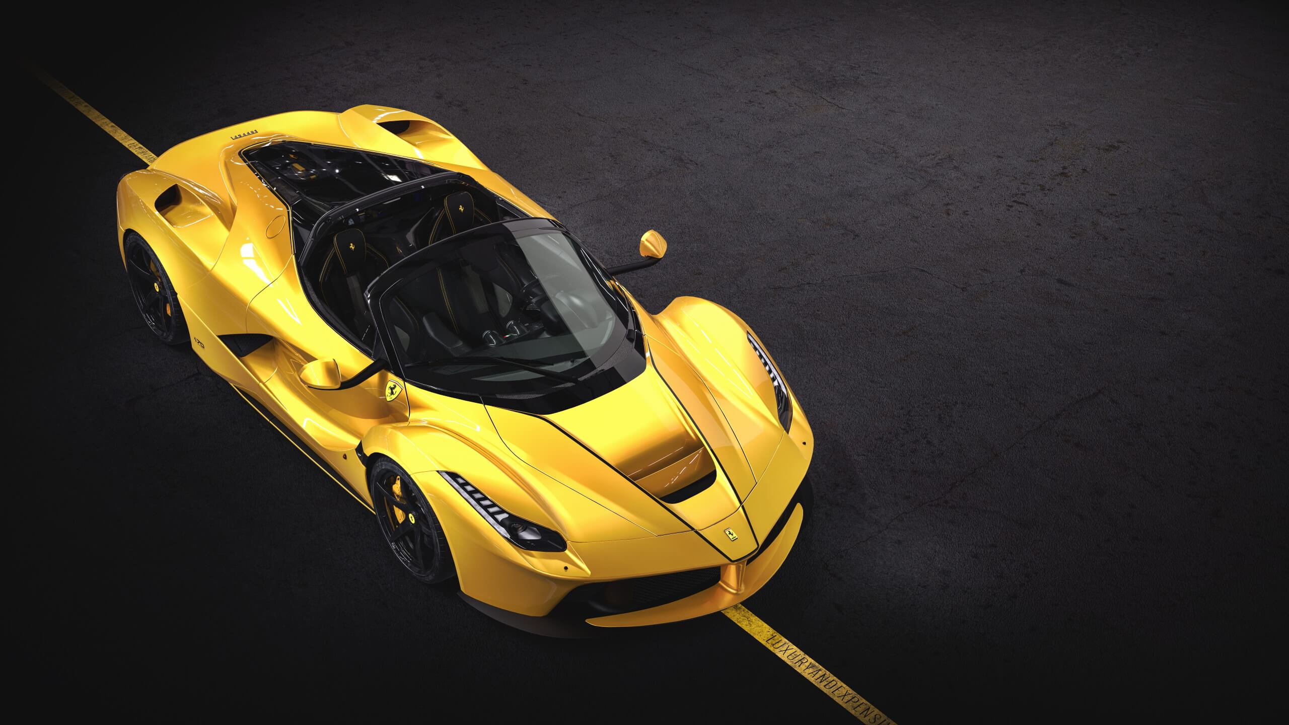 Ferrari LaFerrari Aperta - yellow - In Stock