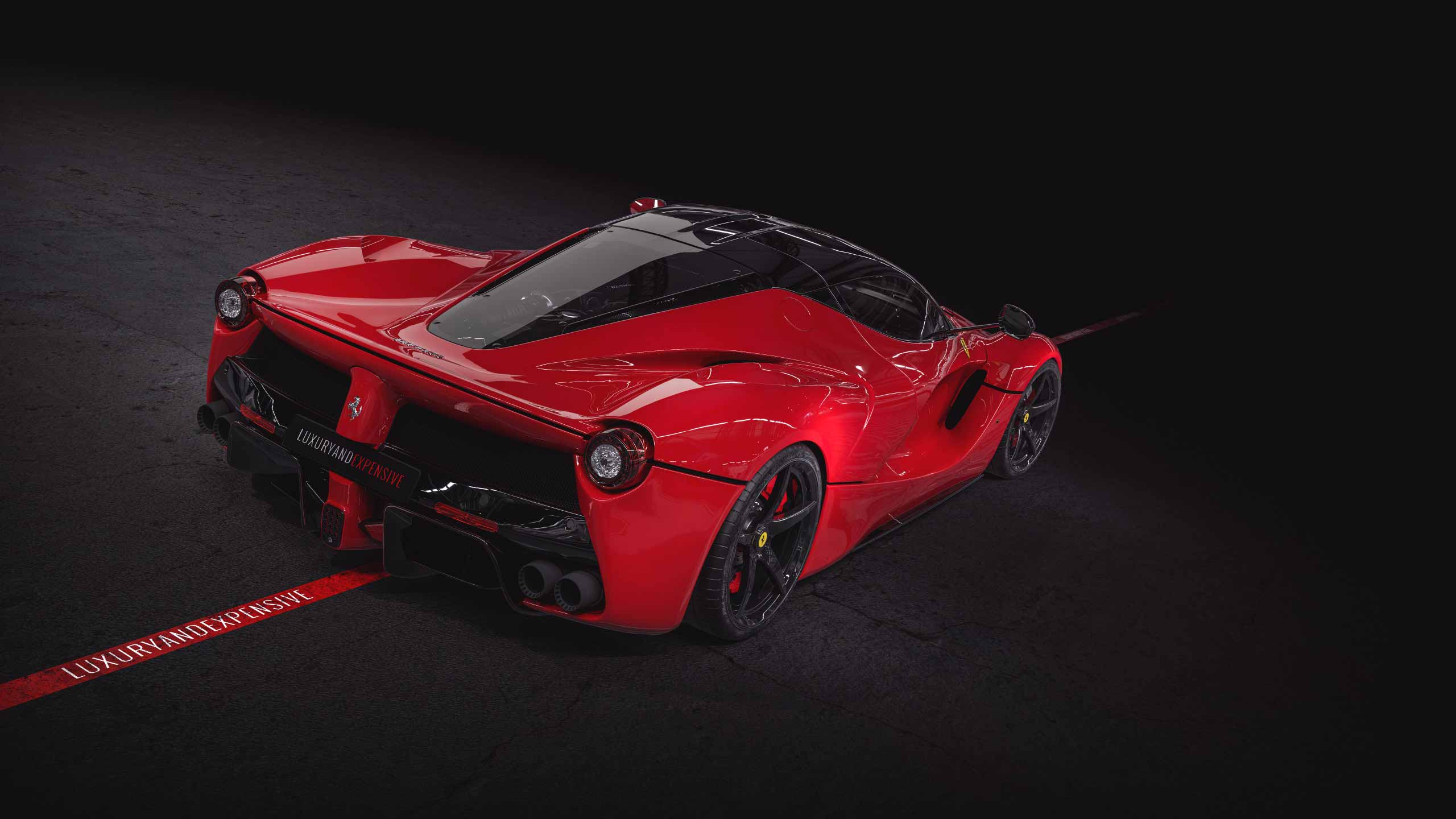 Ferrari LaFerrari in rot - Auslieferungskilometer - zu verkaufen