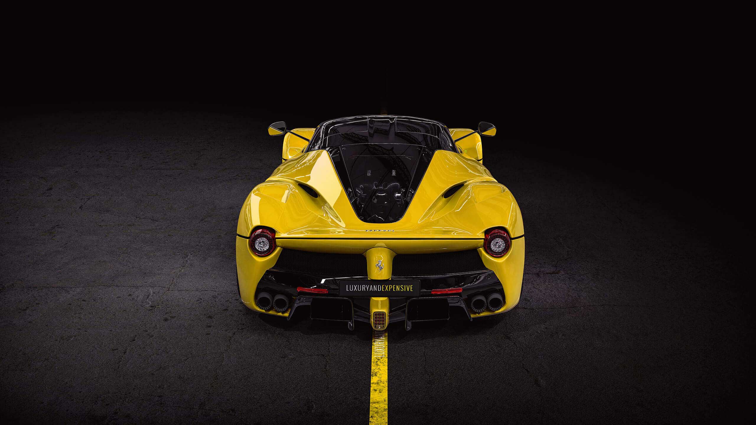 Ferrari Laferrari Yellow