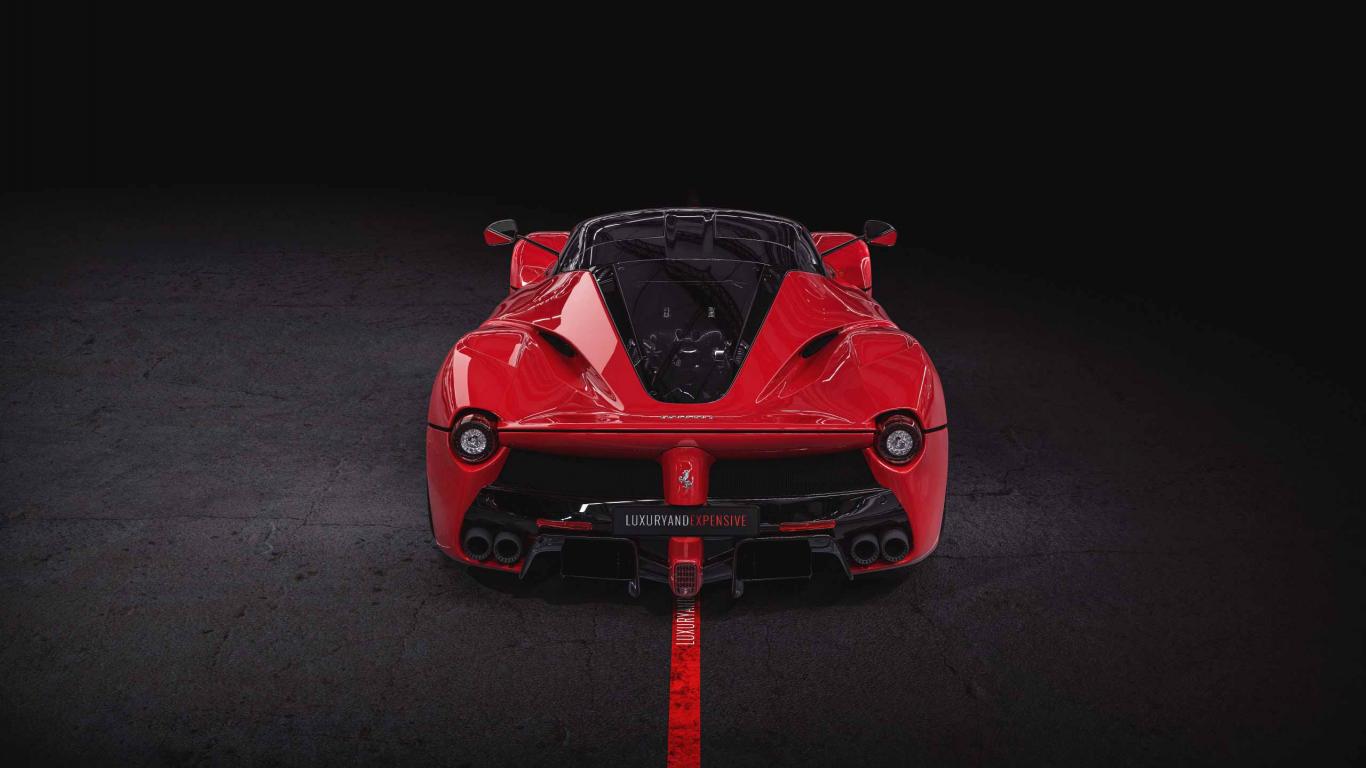 Ferrari LaFerrari in rot - Auslieferungskilometer - zu